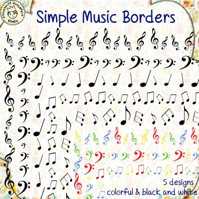 Music Border Designs