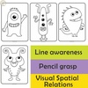 Little Monsters Printable Coloring Pages Bundle